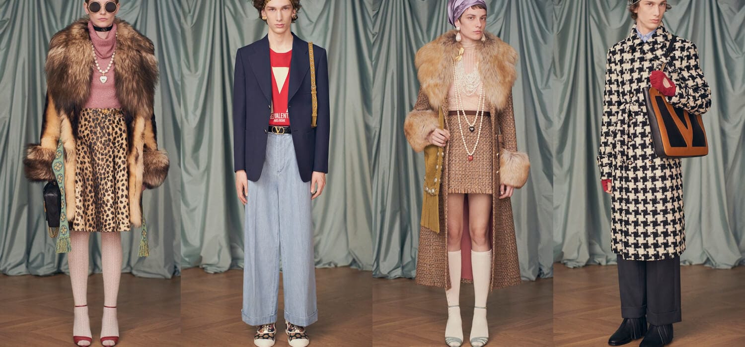 Michele's premiere at Valentino on the very day of Gucci - LaConceria ...