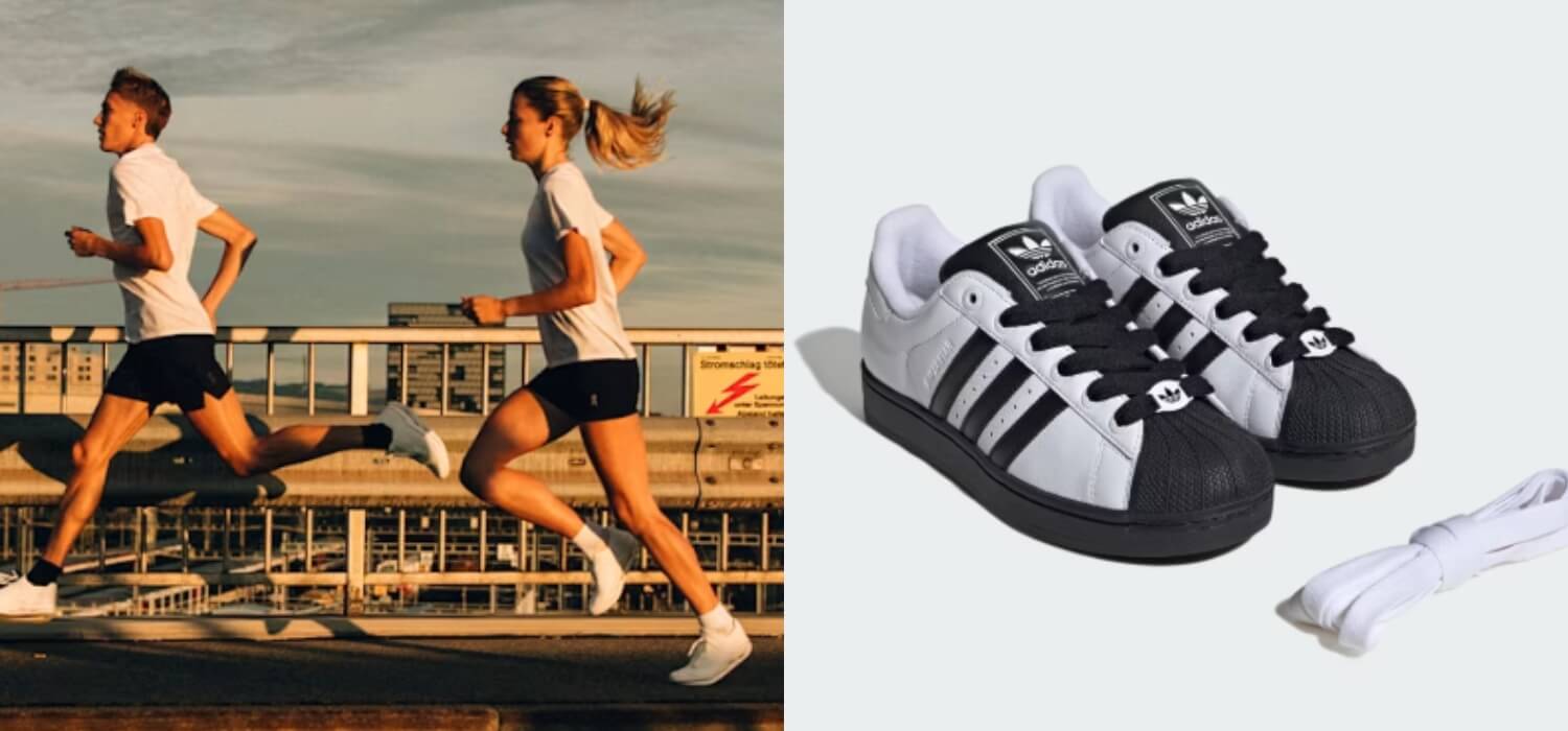 Adidas moves up with leather, On gets tripped up by greenwashing ...